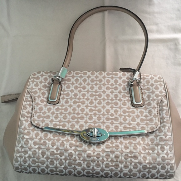 Coach | Bags | Coach Hand Bag Authentic C Print | Poshmark